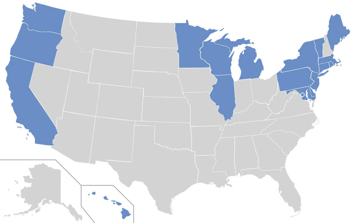 The Blue Wall Phenomenon in American Politics: Understanding the Solid ...